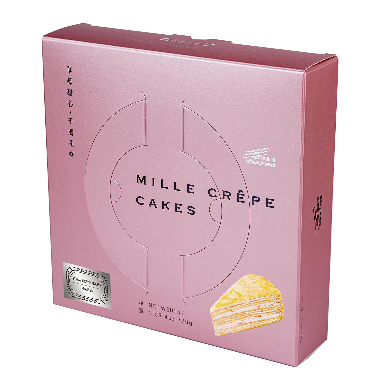 TOUCHED MILLE CREPE CAKE (STRAWBERRY PRINCESS) – 銓綿有限公司